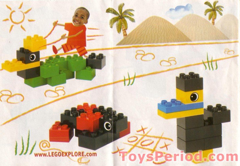 LEGO 4080-1 Small Brick Bucket Instructions and Parts List