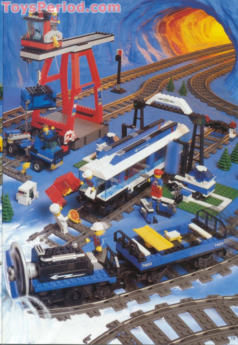 LEGO 4560 Railway Express Instructions and Parts List