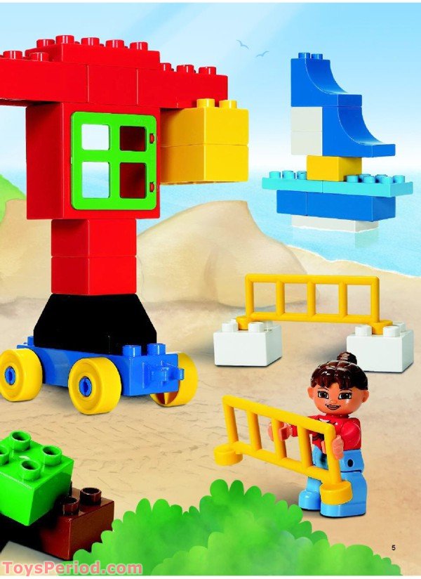 LEGO 5488 Duplo Farm Building Set Instructions and Parts List