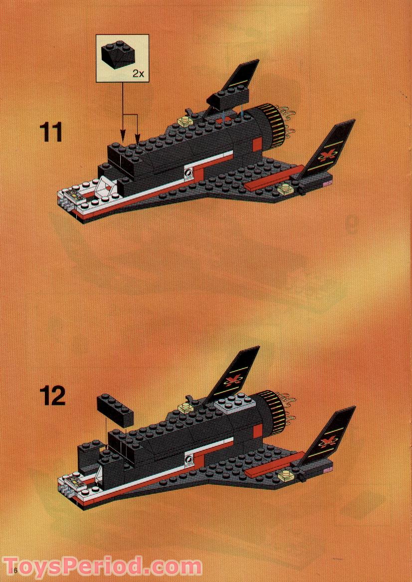 LEGO 6582 Daredevil Flight Squad Instructions and Parts List