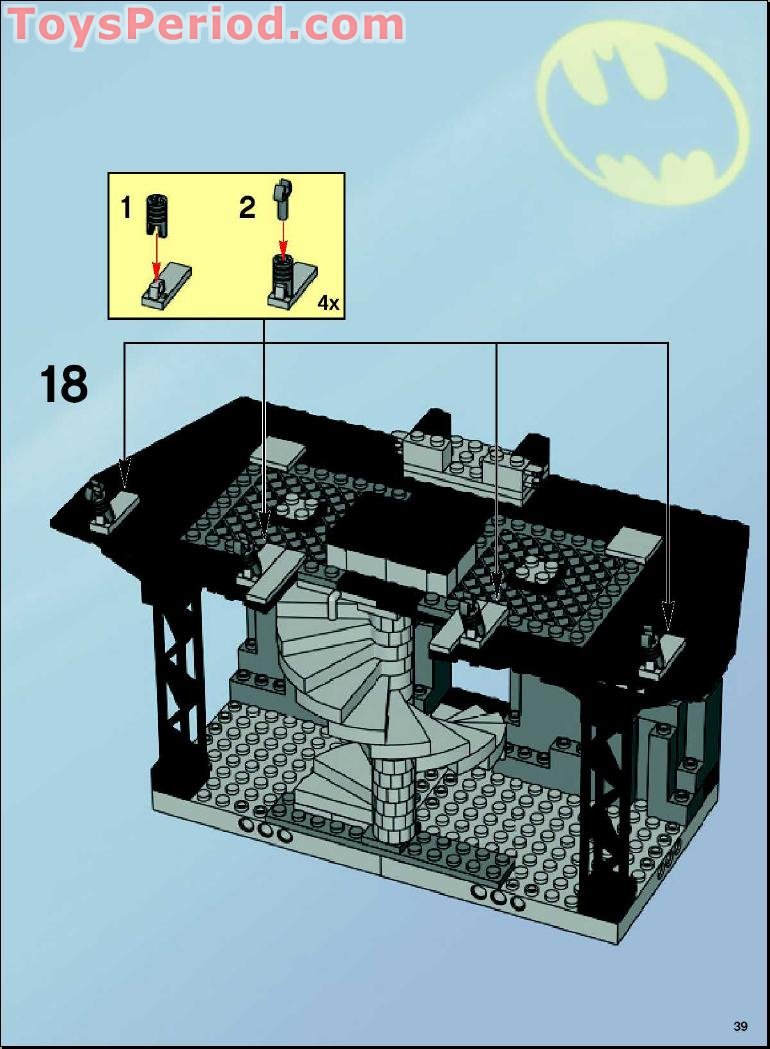 LEGO 7783 The Batcave: The Penguin and Mr. Freeze's Invasion ...