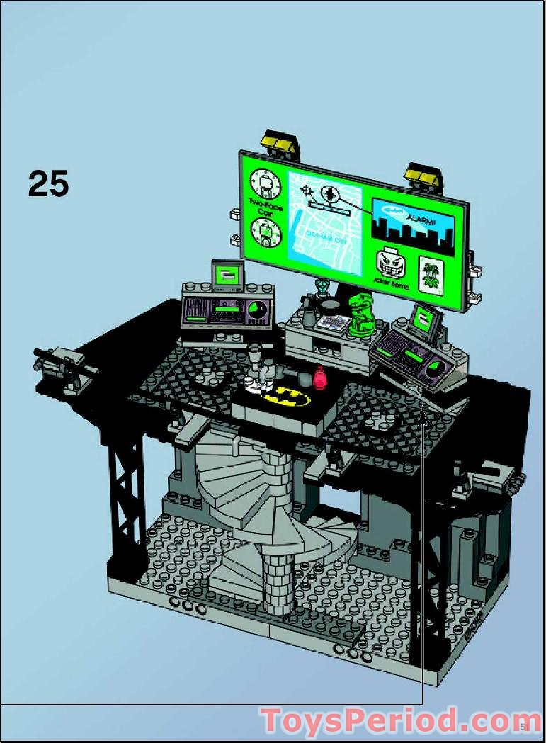 LEGO 7783 The Batcave: The Penguin and Mr. Freeze's Invasion ...