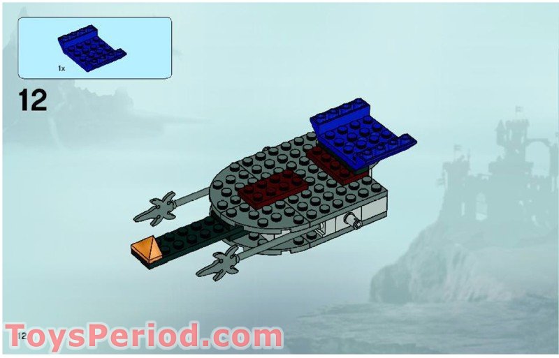 LEGO 7078 King's Battle Chariot Instructions and Parts List