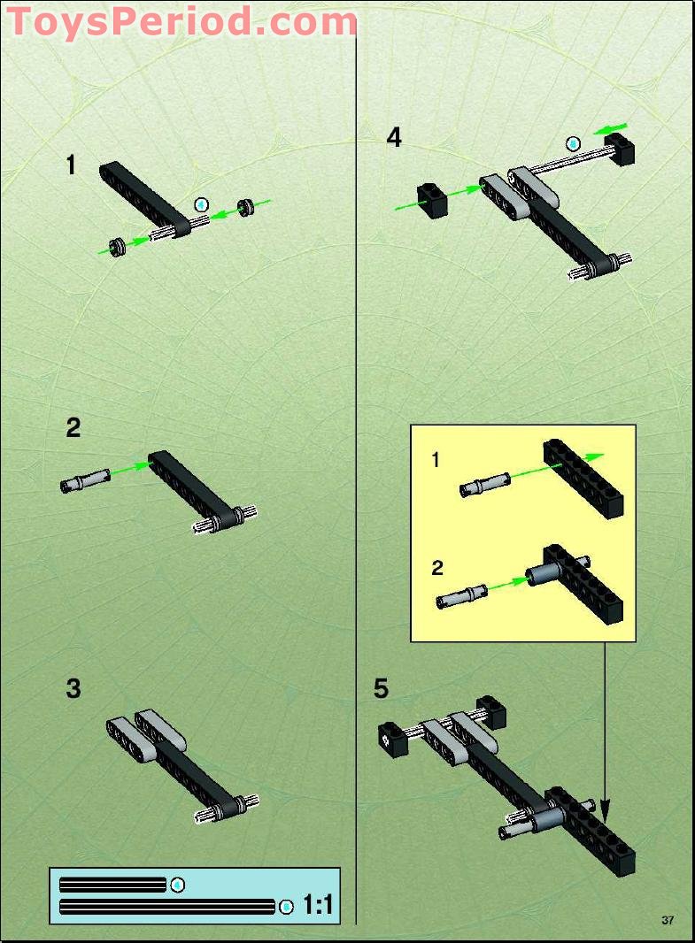 LEGO 8759 Battle of Metru Nui Instructions and Parts List