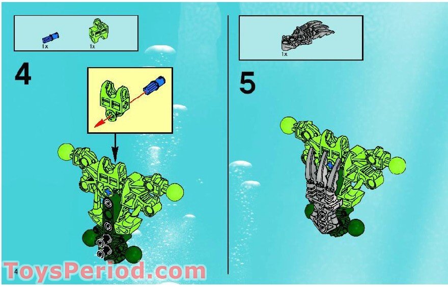 LEGO 8939 Lesovikk Instructions and Parts List