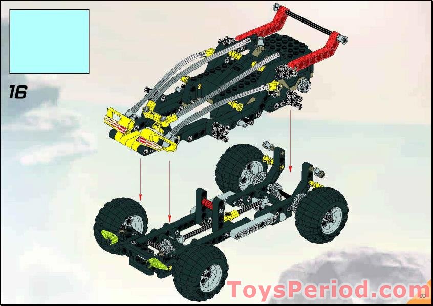 LEGO 8472 Street 'n' Mud Racer Instructions and Parts List