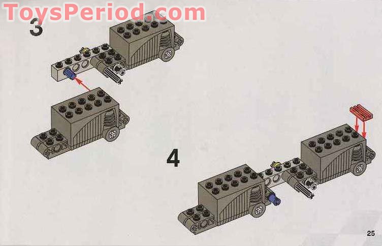 LEGO 8490 Desert Hopper Instructions and Parts List