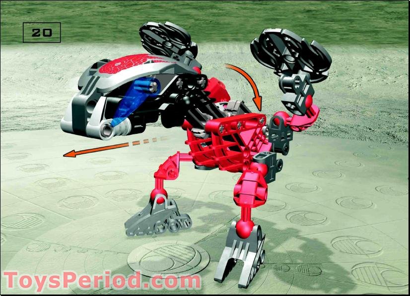 LEGO 8574 Tahnok-Kal Instructions and Parts List