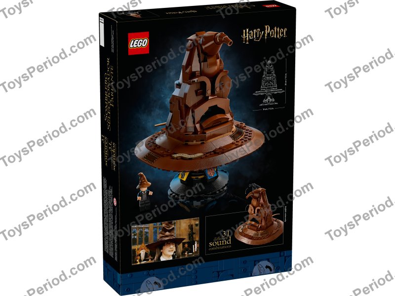 LEGO 76429 Talking Sorting Hat Set Parts List