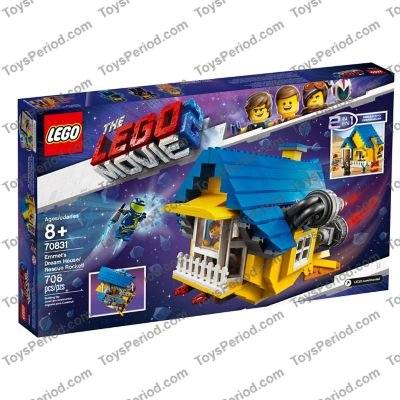 LEGO 70831 Emmet's Dream House/Rescue Rocket Set Parts List