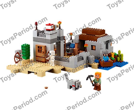 LEGO 21121 The Desert Outpost Set Parts List