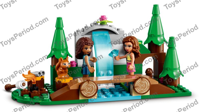 LEGO 41677 Forest Waterfall Set Parts List