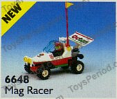 LEGO 6648-1 Mag Racer Instructions and Parts List