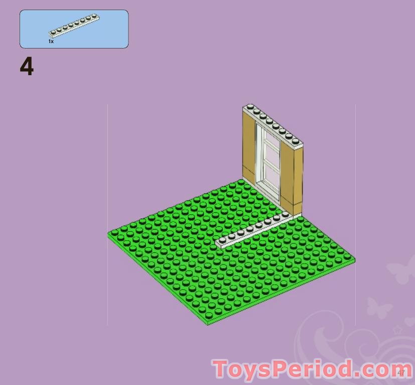 LEGO 3188 Heartlake Vet Instructions and Parts List