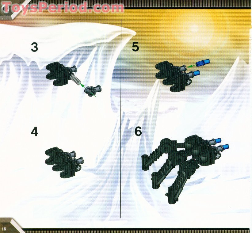 LEGO 4774 Scorpion Orb Launcher Instructions and Parts List