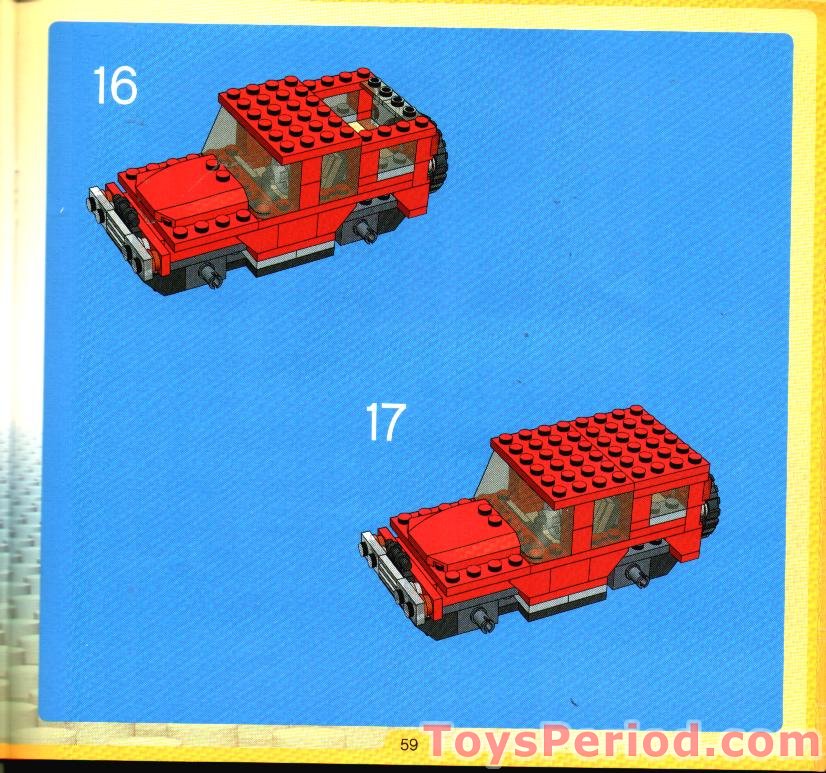 LEGO 4883 Gear Grinders Instructions and Parts List
