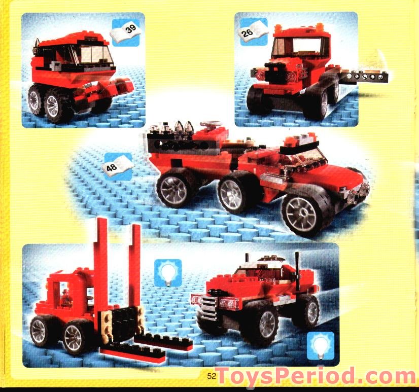 LEGO 4883 Gear Grinders Instructions and Parts List