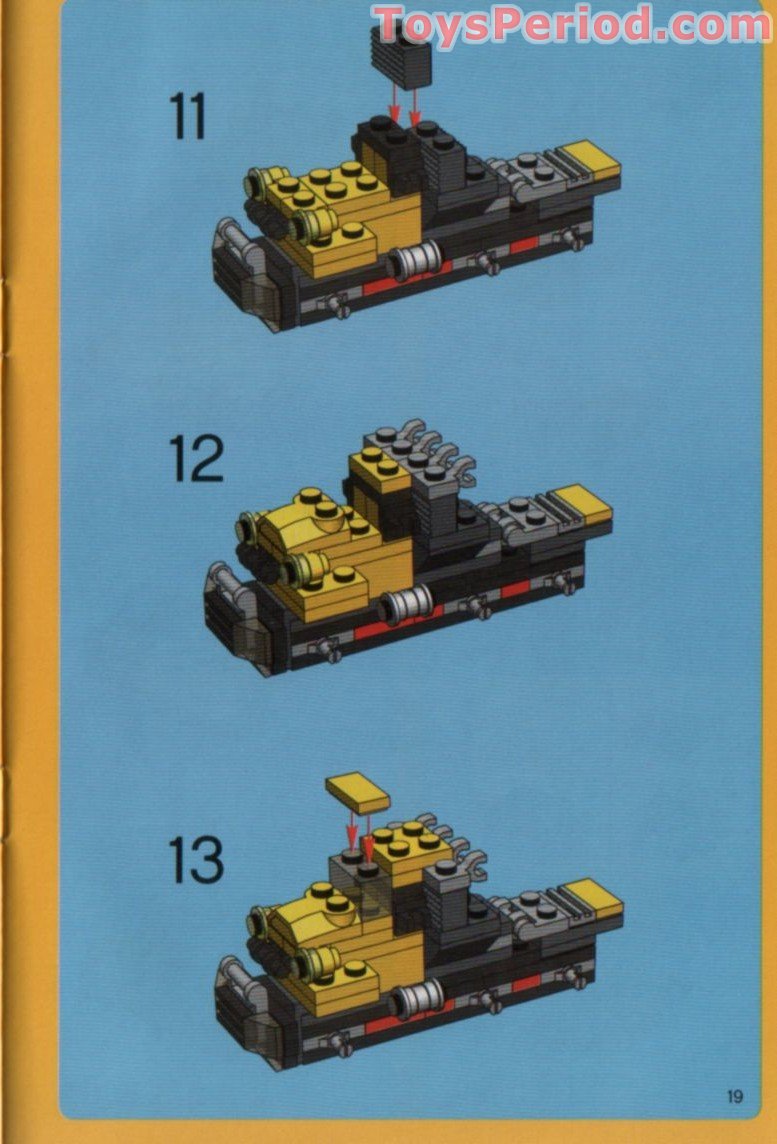 LEGO 4891 Highway Haulers Instructions and Parts List