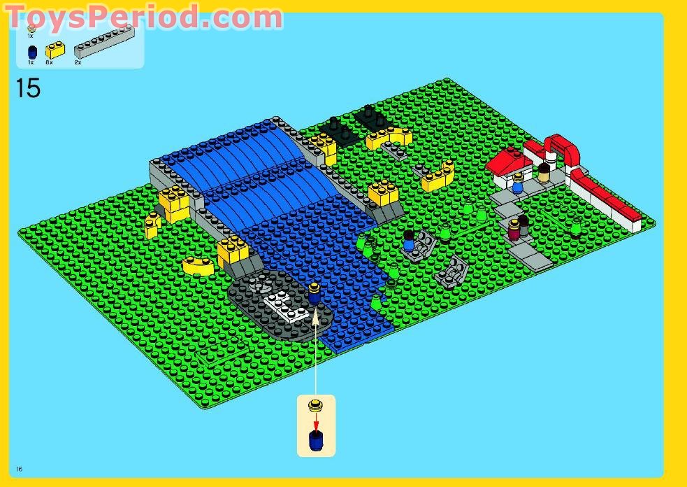 LEGO 4957 Ferris Wheel Instructions and Parts List