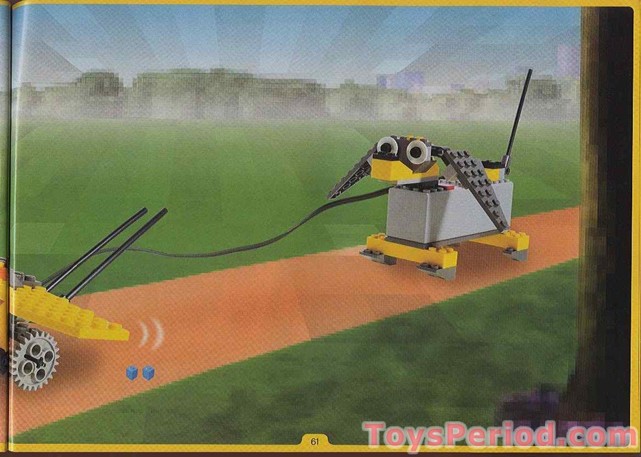 LEGO 4094 Motor Movers Instructions and Parts List