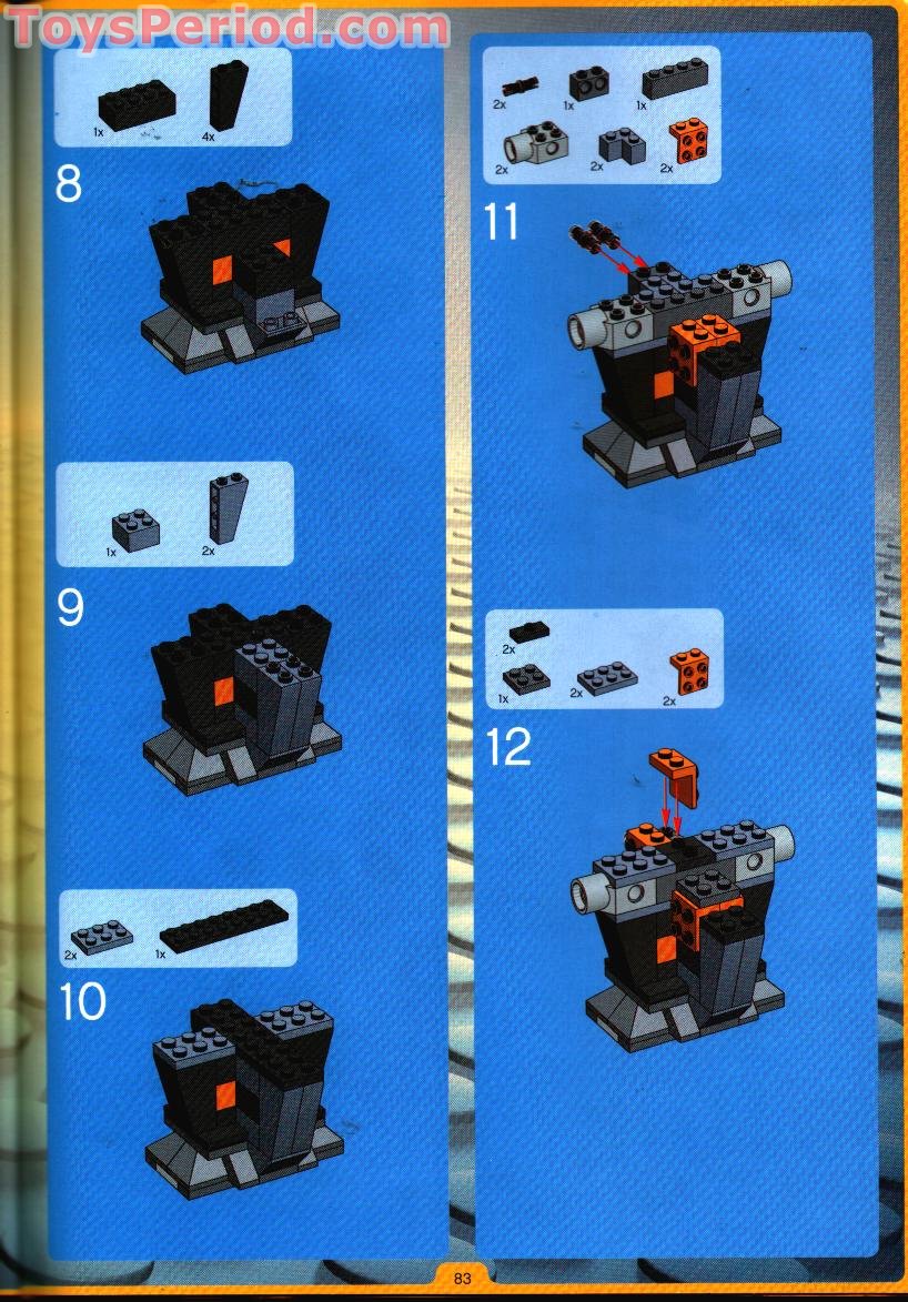 LEGO 4508 Titan Xp Instructions and Parts List