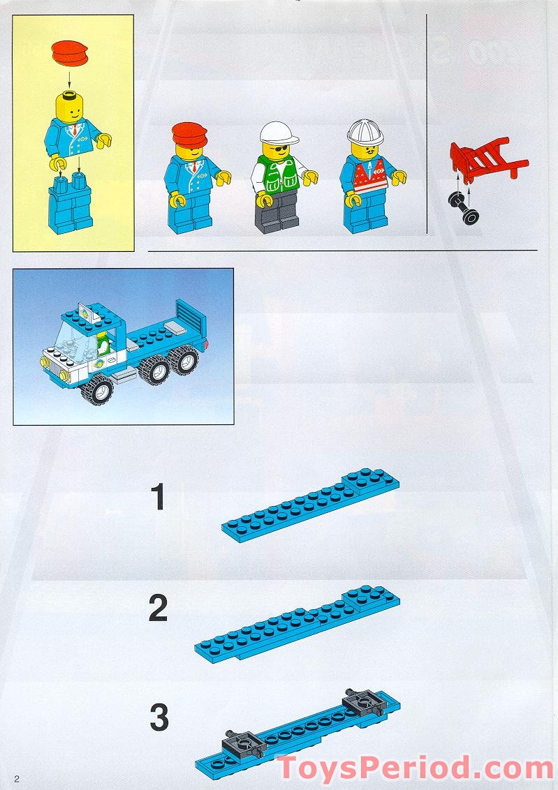 LEGO 4555 Cargo Station Set Parts Inventory and Instructions - LEGO ...