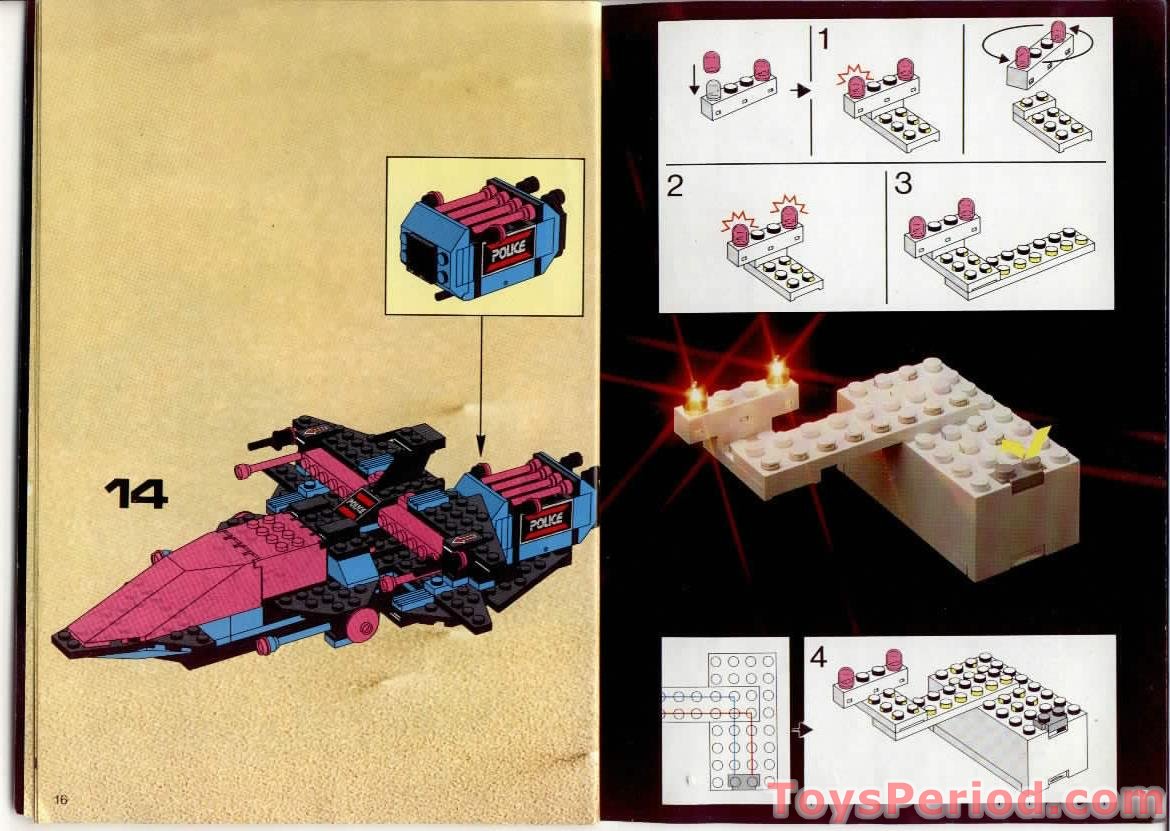 LEGO 6781 SP-Striker Instructions and Parts List