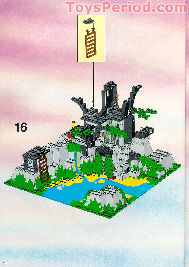 LEGO 6278 Enchanted Island Instructions and Parts List