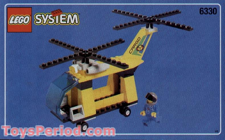 LEGO 6330 Cargo Center Instructions and Parts List