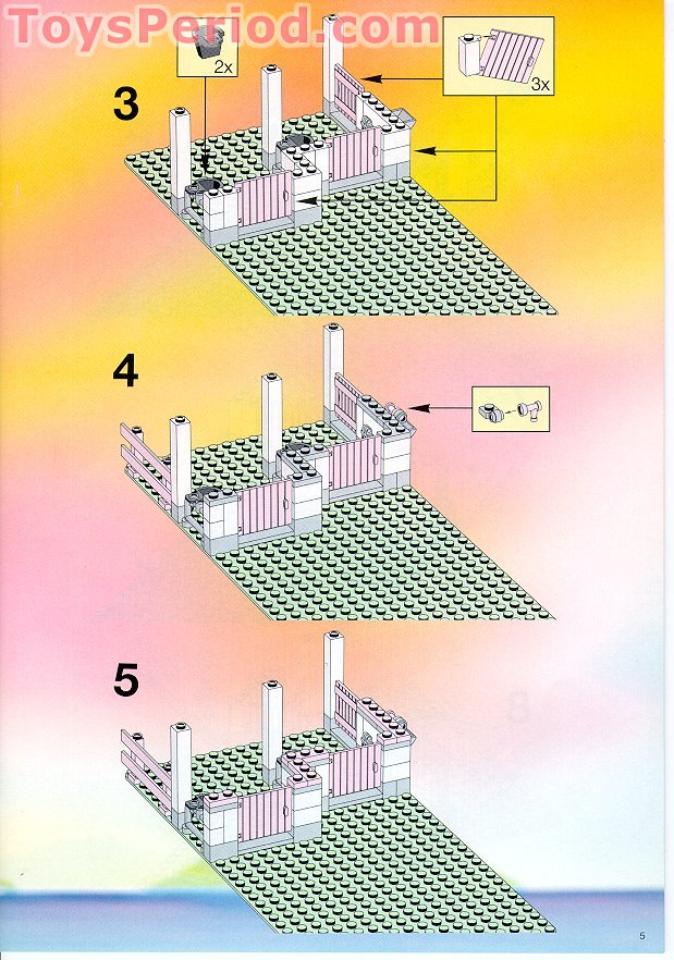 LEGO 6419 Rolling Acres Ranch Instructions and Parts List