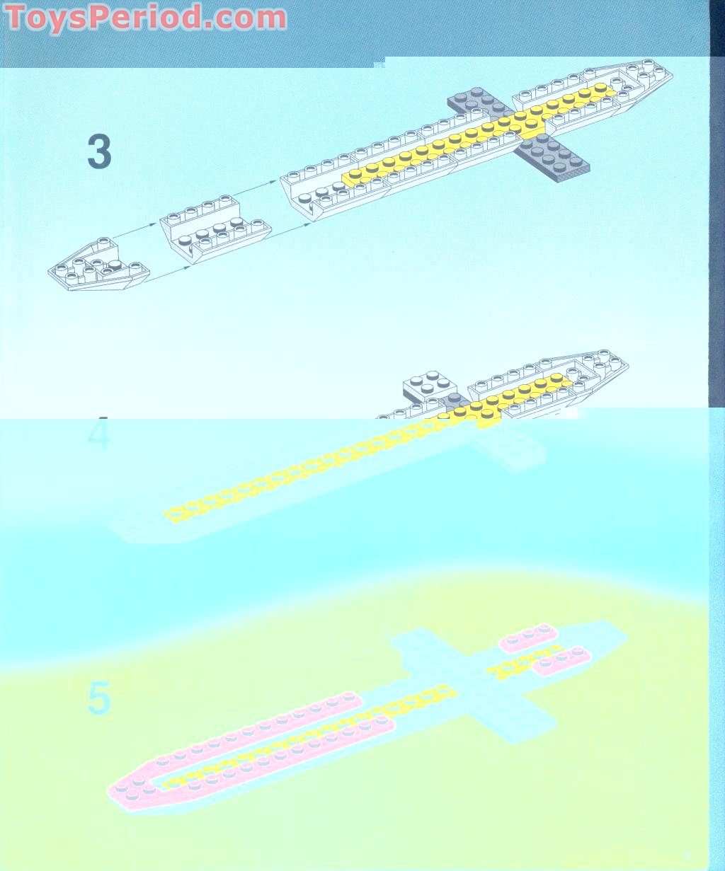 LEGO 6544 Shuttle Transcon 2 Instructions and Parts List