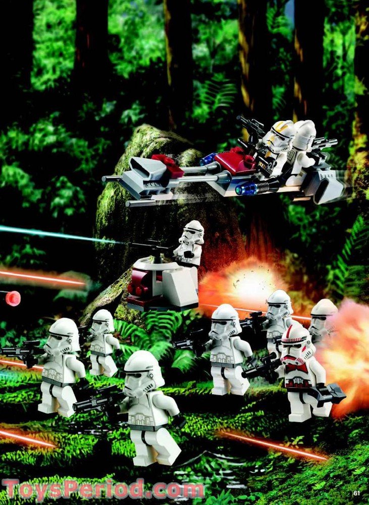 LEGO 7661 Jedi Starfighter with Hyperdrive Booster Ring Instructions ...