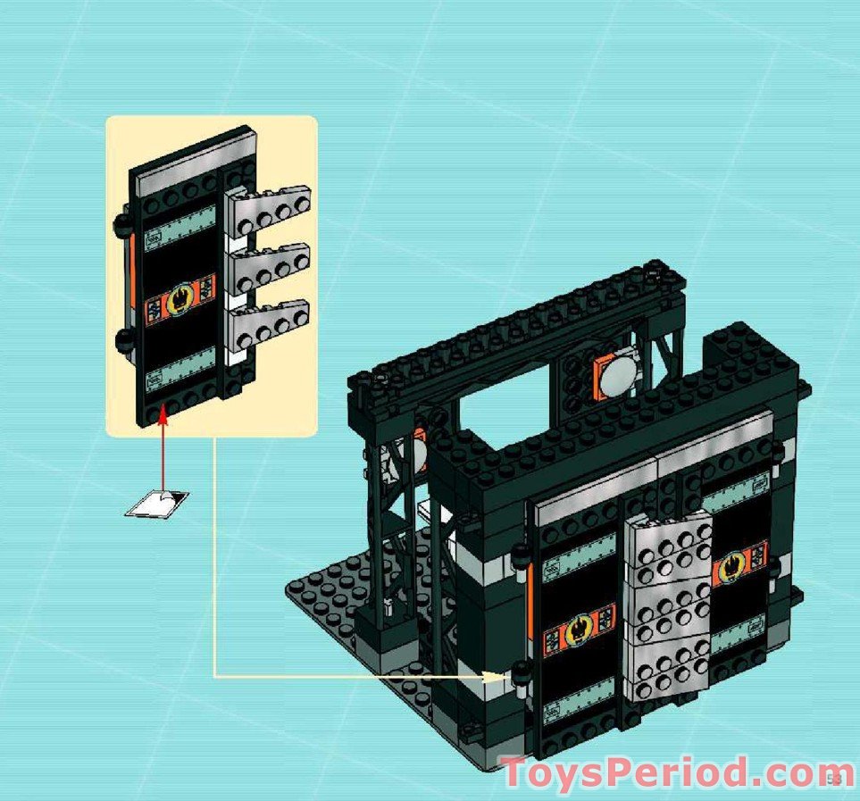 LEGO 8637 Mission 8: Volcano Base Instructions and Parts List