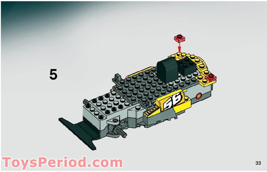 LEGO 8183 Track Turbo RC Instructions and Parts List