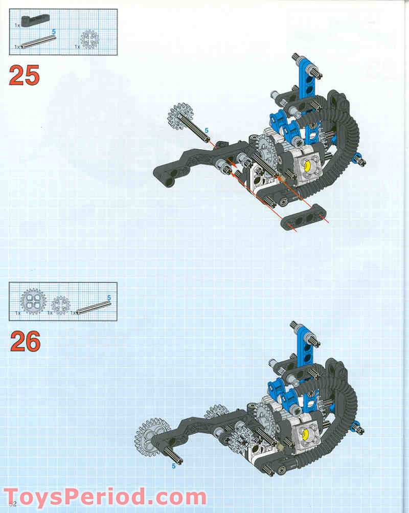 LEGO 8417 Mag Wheel Master Instructions and Parts List