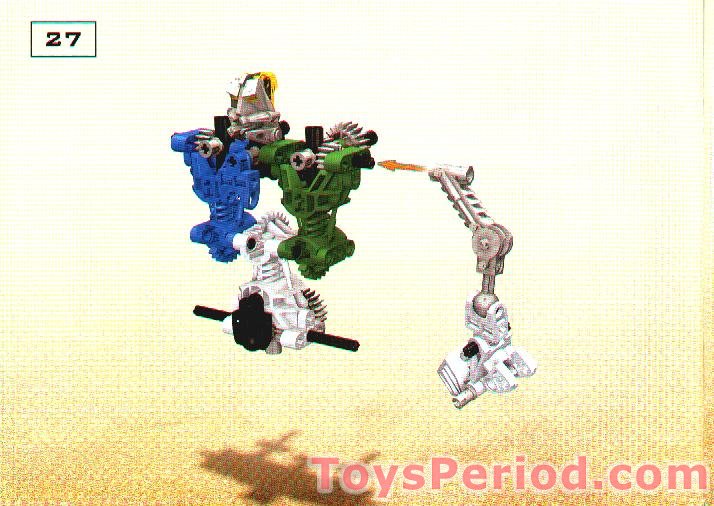 LEGO 8535-1 Lewa Instructions and Parts List