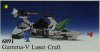 LEGO 6891 Gamma-V Laser Craft Instructions and Parts List