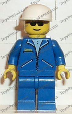 LEGO 2887 Gas Station Attendant and Pump Instructions and Parts List