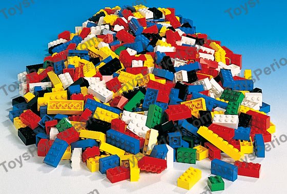 LEGO 9251 LEGO Basic Just Bricks Set Parts List