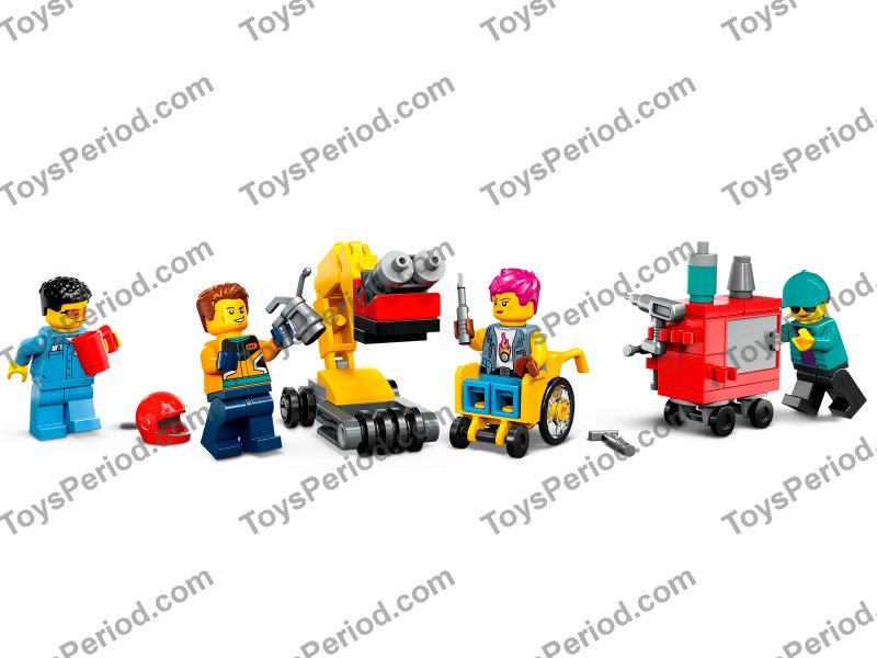 LEGO 60389 Custom Car Garage Set Parts List