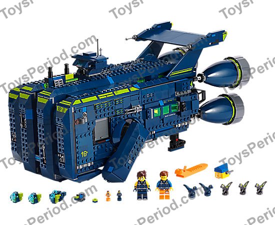 LEGO 70839 The Rexcelsior! Set Parts List