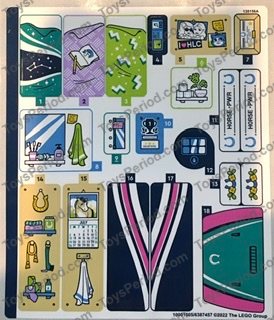 LEGO Sets with Part 41722stk01 Sticker Sheet for Set 41722 - (10001505/ ...