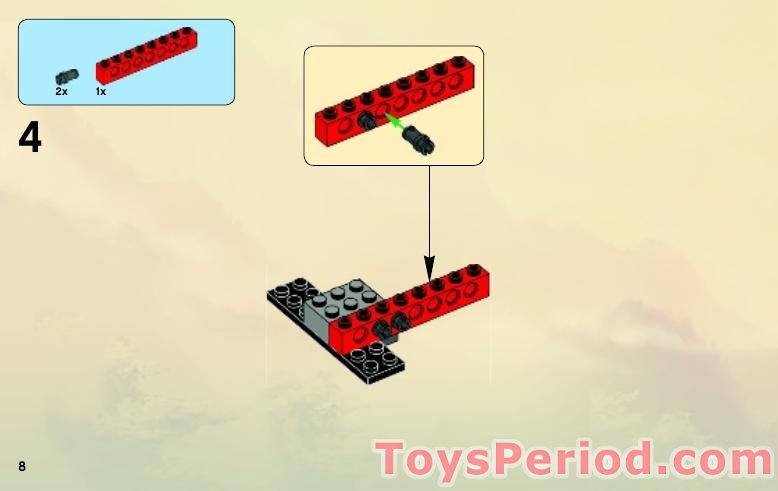 LEGO 70501 Warrior Bike Instructions and Parts List