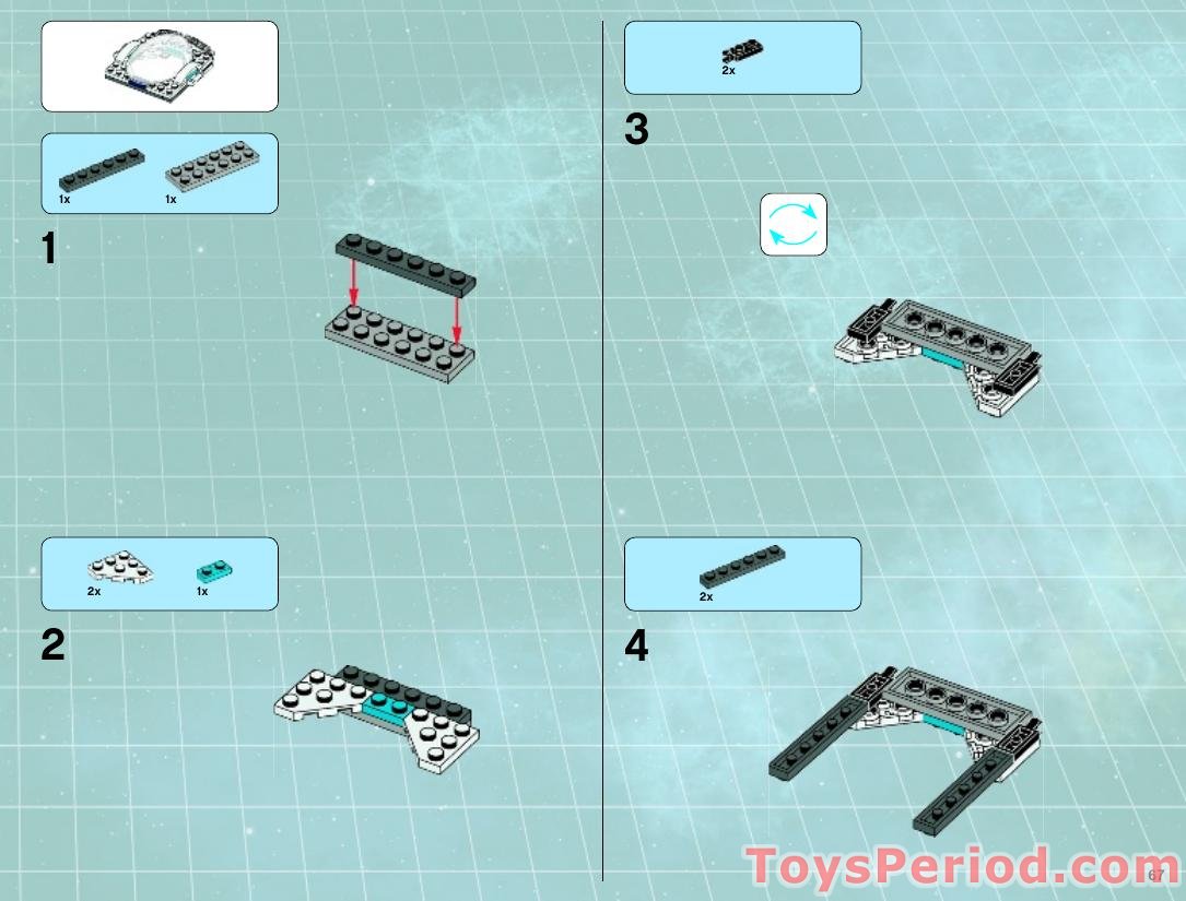 LEGO 70709 Galactic Titan Instructions and Parts List