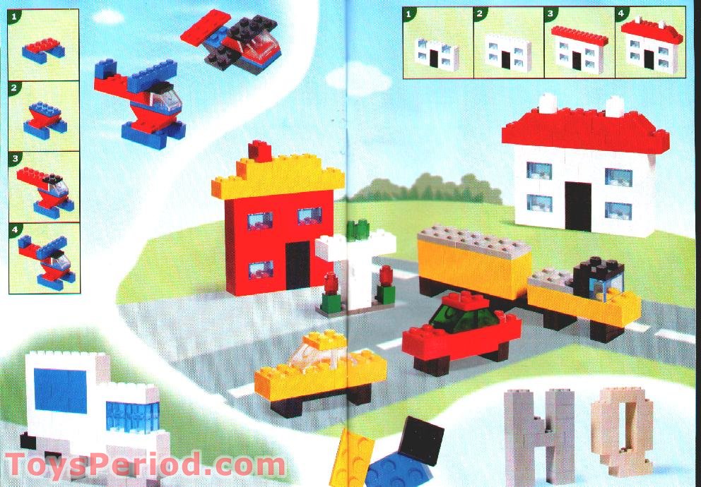 LEGO 4107 Build Your Dreams Instructions and Parts List