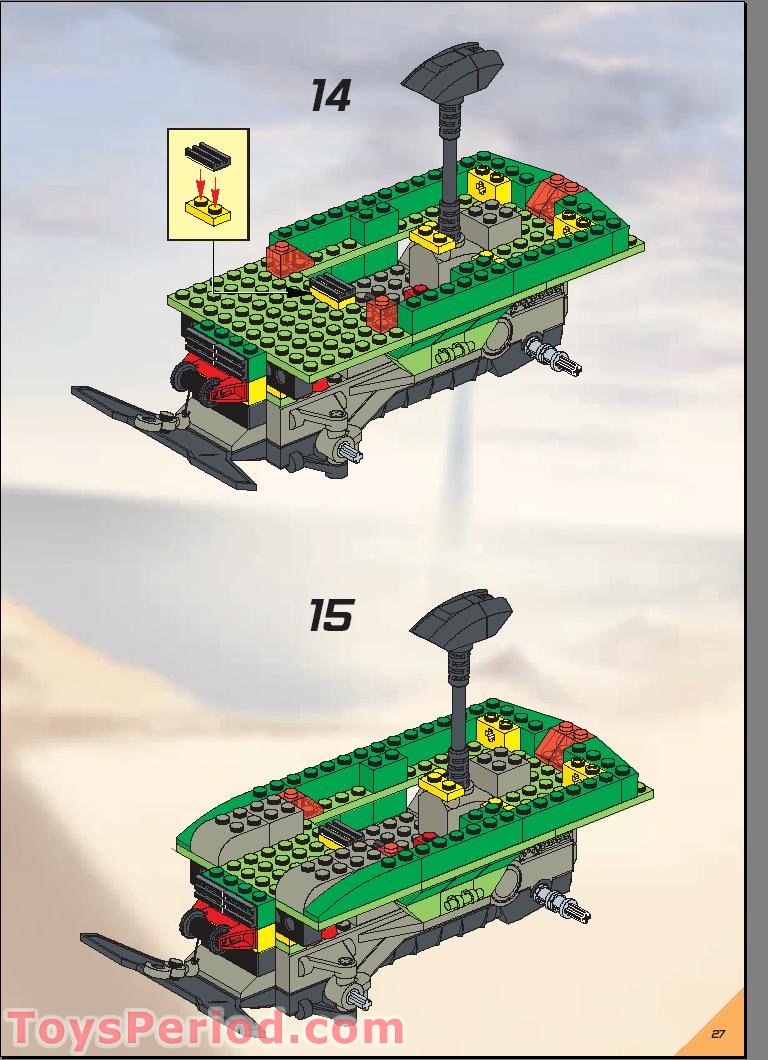 LEGO 4589 RC Nitro Flash Instructions and Parts List