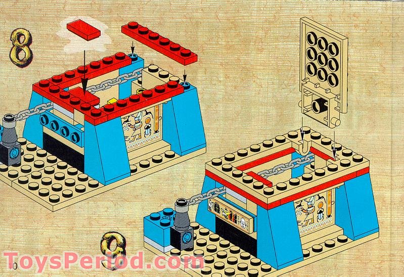 LEGO 5938 Oasis Ambush Instructions and Parts List