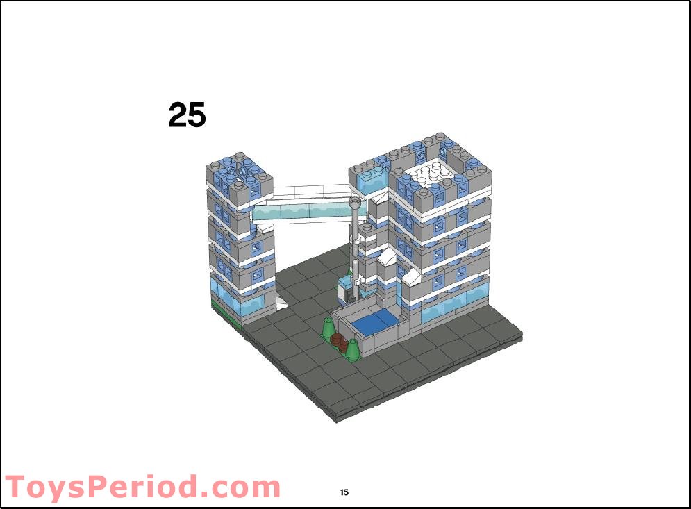 LEGO 5524 Airport Instructions and Parts List