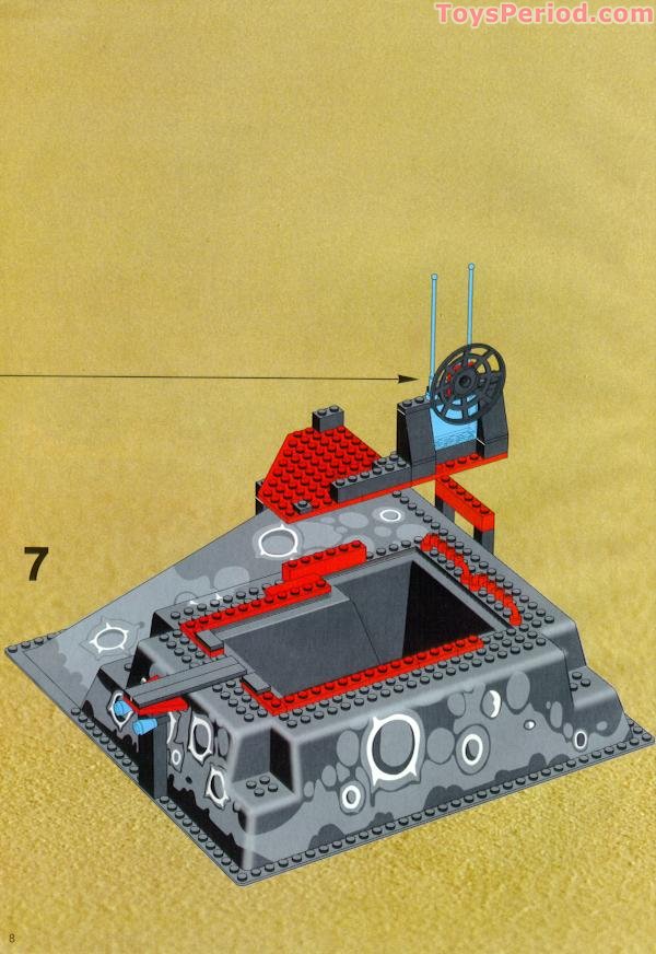 LEGO 6959 Lunar Launch Site Instructions and Parts List