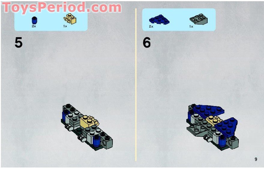 LEGO 7751 Ahsoka's Starfighter and Vulture Droid Instructions and Parts ...